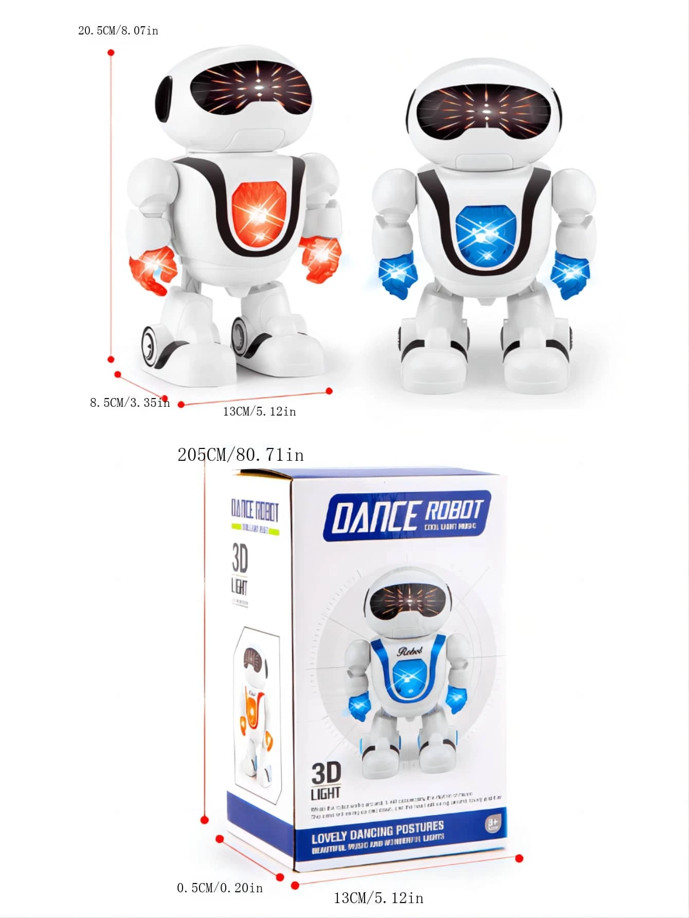 Octopus Dance Robot Toy, Action Character Walking And Dancing ...