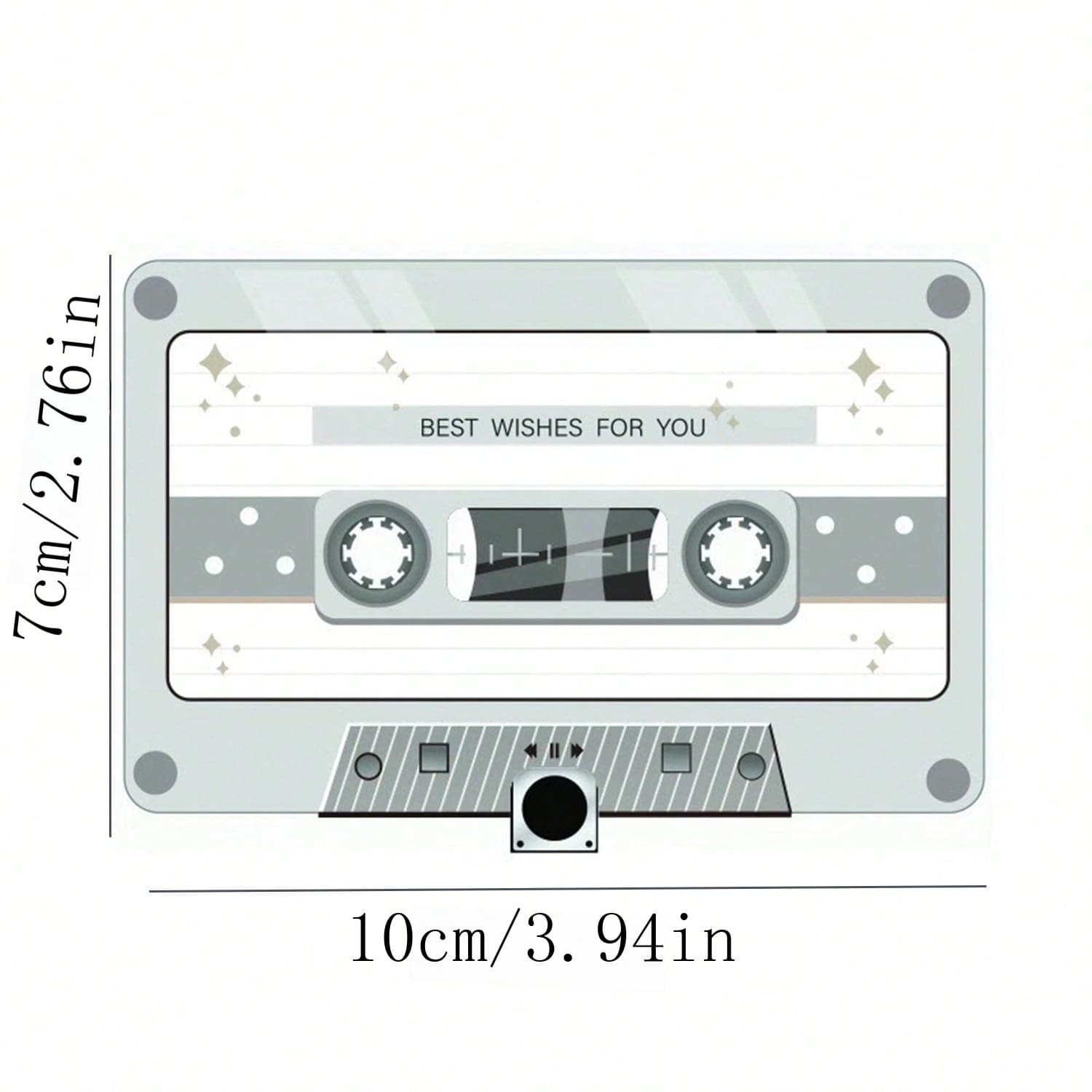 Tape Recording Greeting Card Wedding Invitations Cassette Tapes ...