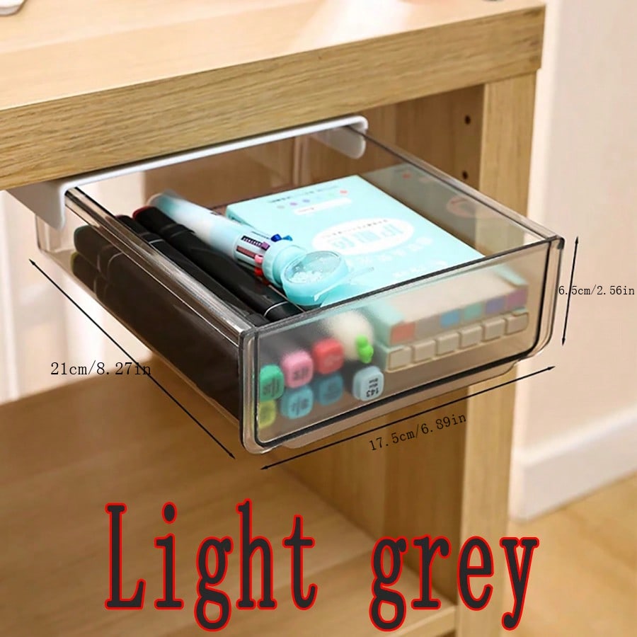 Multi-Functional Invisible Drawer Desk Organizer With Matte Finish ...