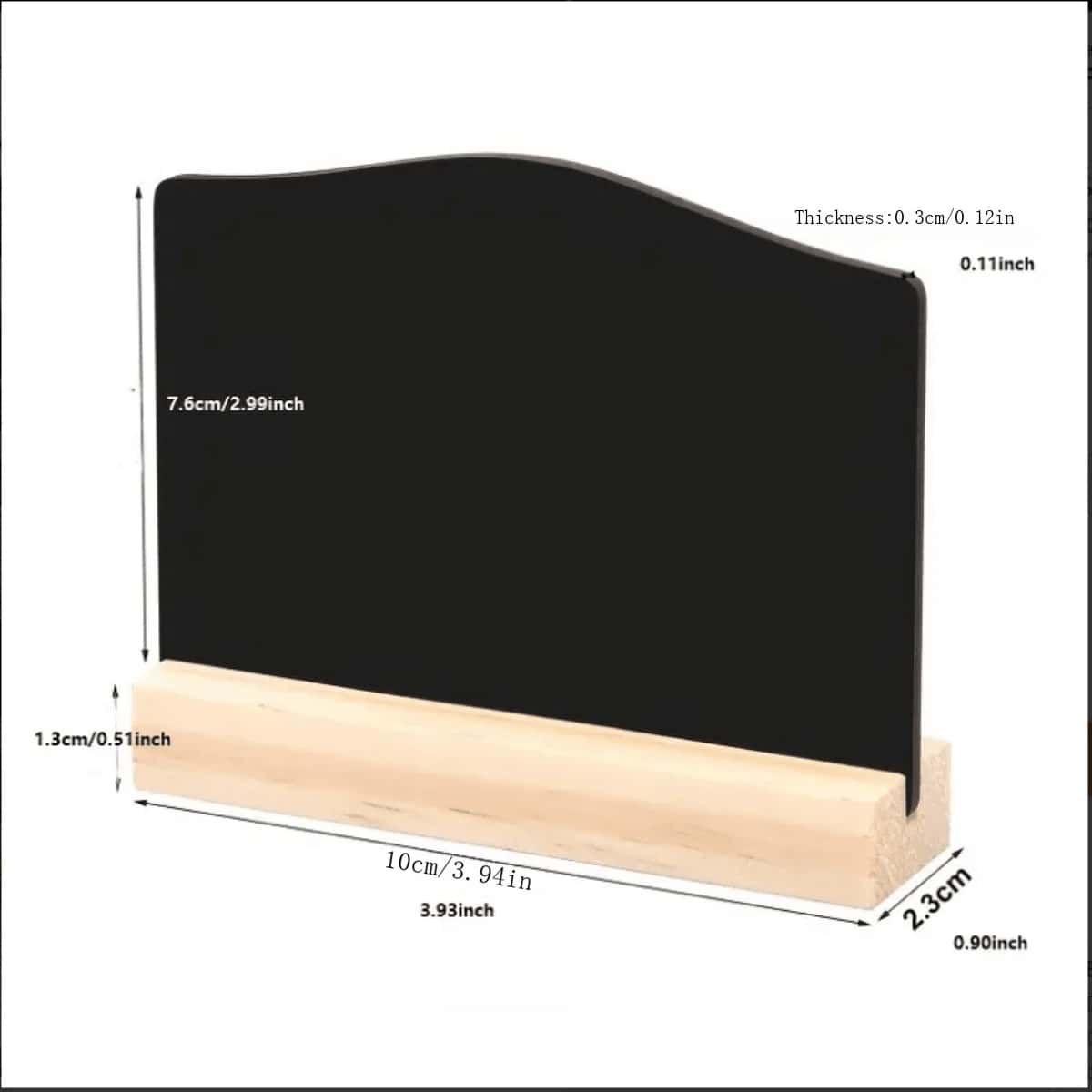 Set/2pcs, Mini Blackboard Set, Mini Blackboard Signs, Small Blackboard ...