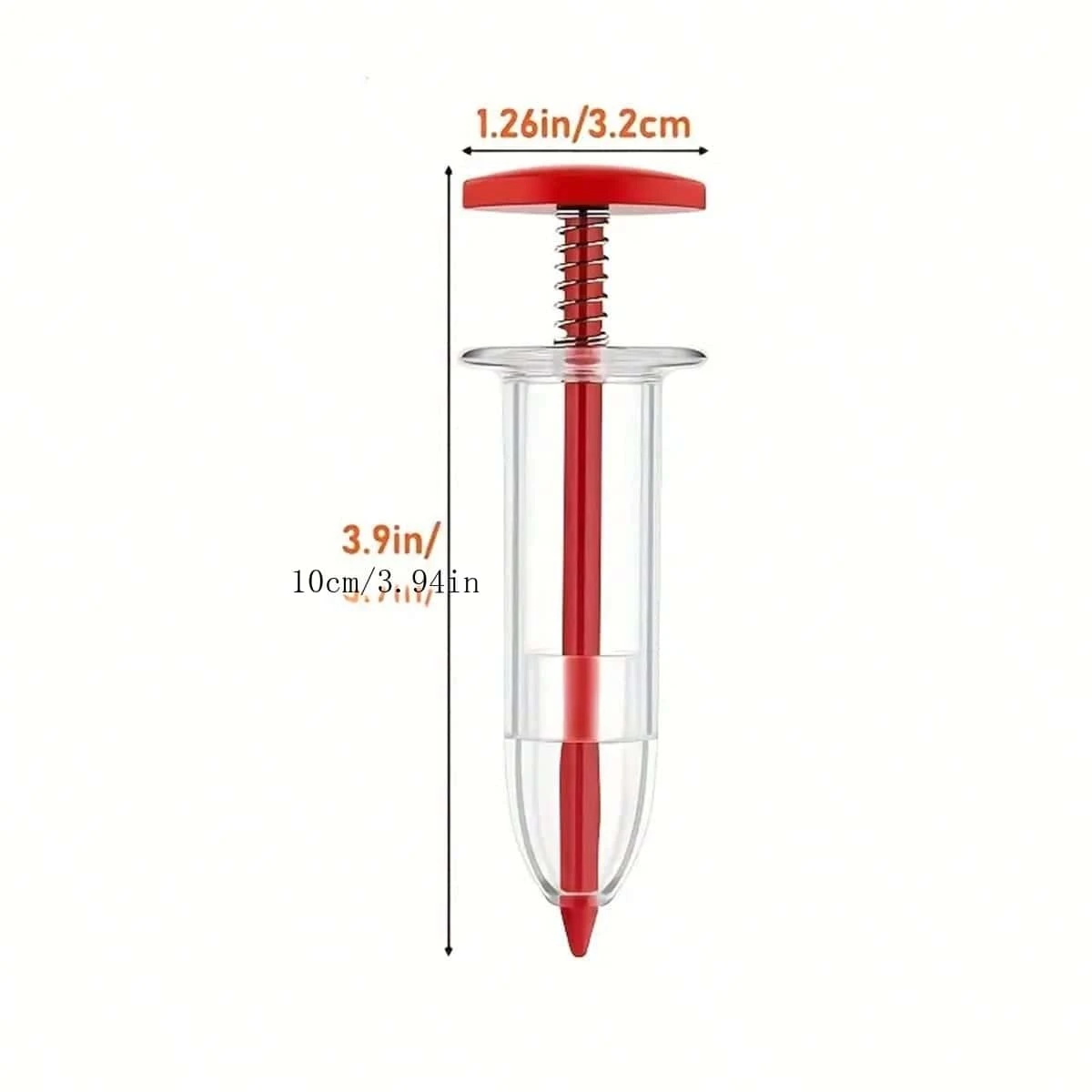 1pc Mini Syringe Seeder - Manual Garden Seed Dispenser For Precise ...