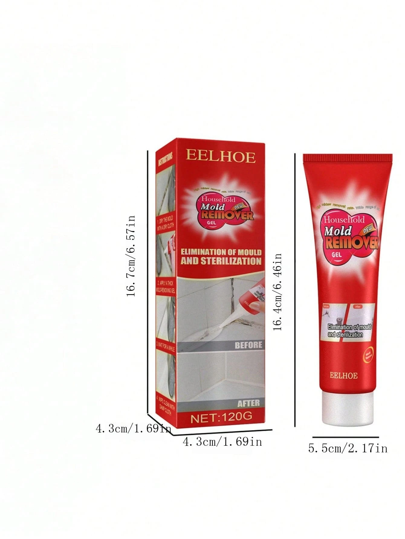 Mold Remover Gel For Household (Box Package) | SHEIN USA