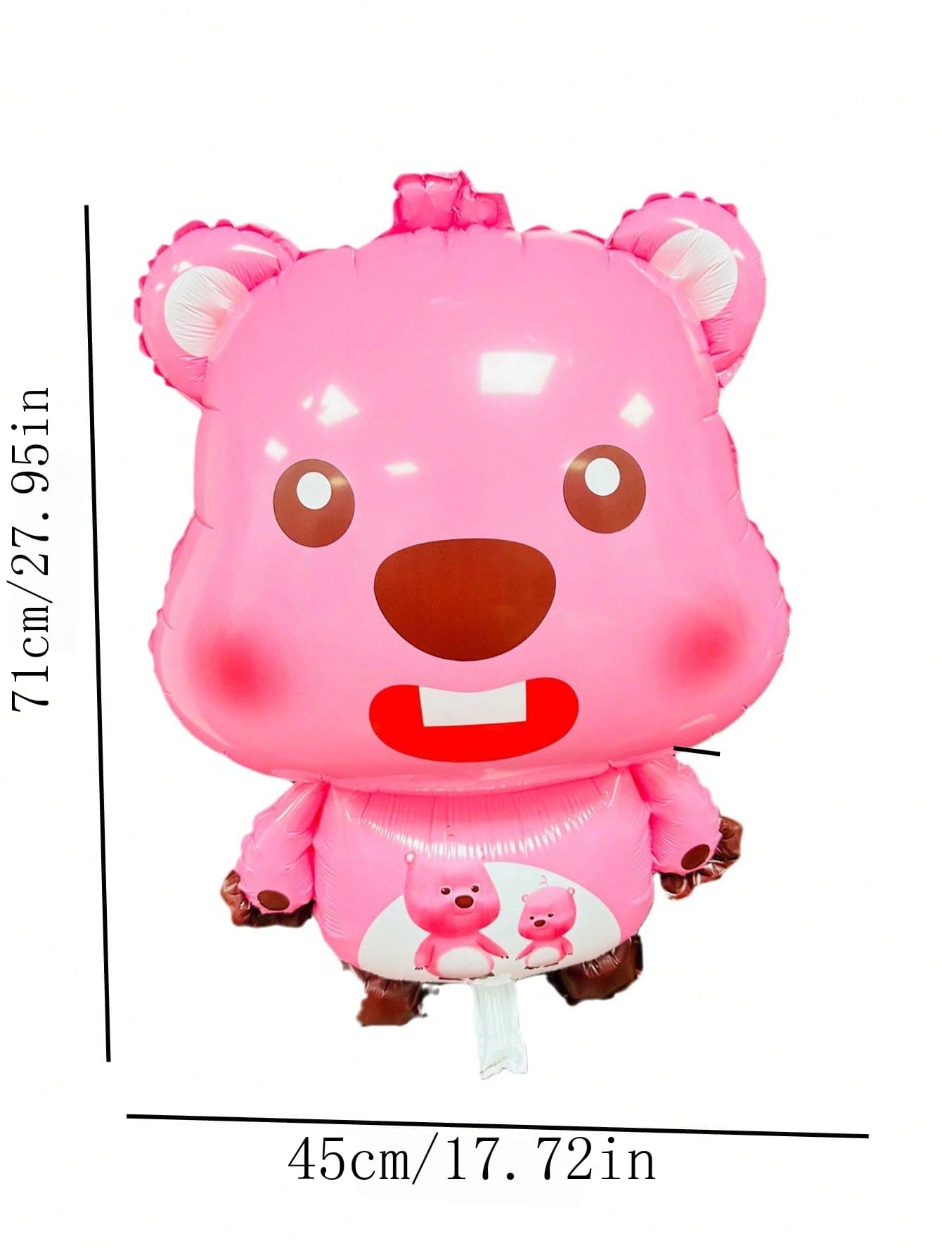 Globo De Castor Rosa, Decoración Famosa De Globos De Fiesta Del ...