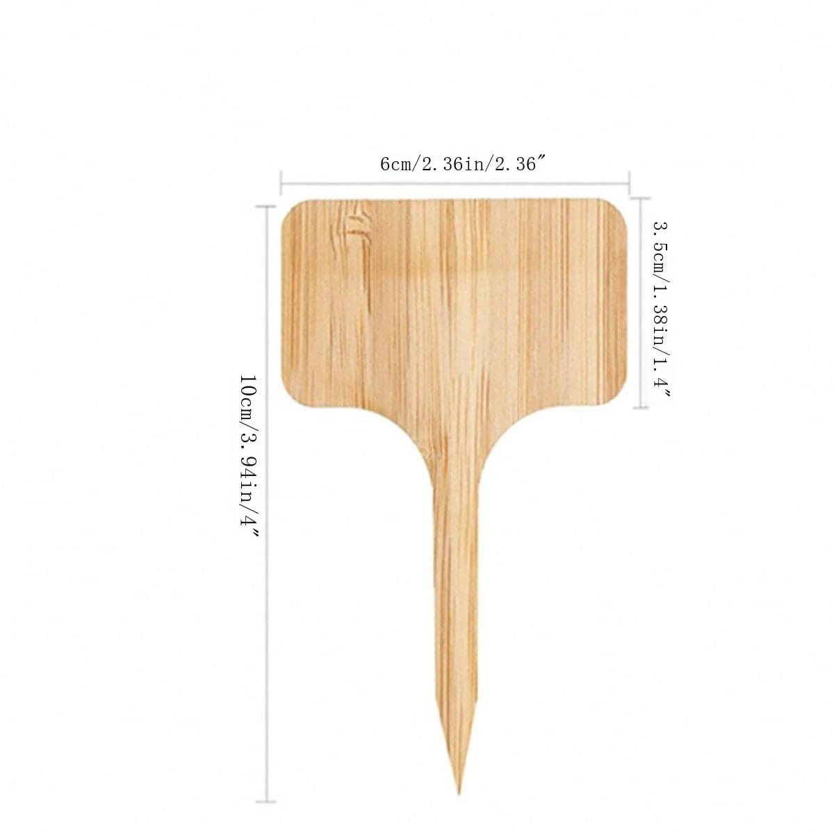 50pcs, Bamboo Plant Labels Plant Tags For Seedlings T-Type Plant Tags ...