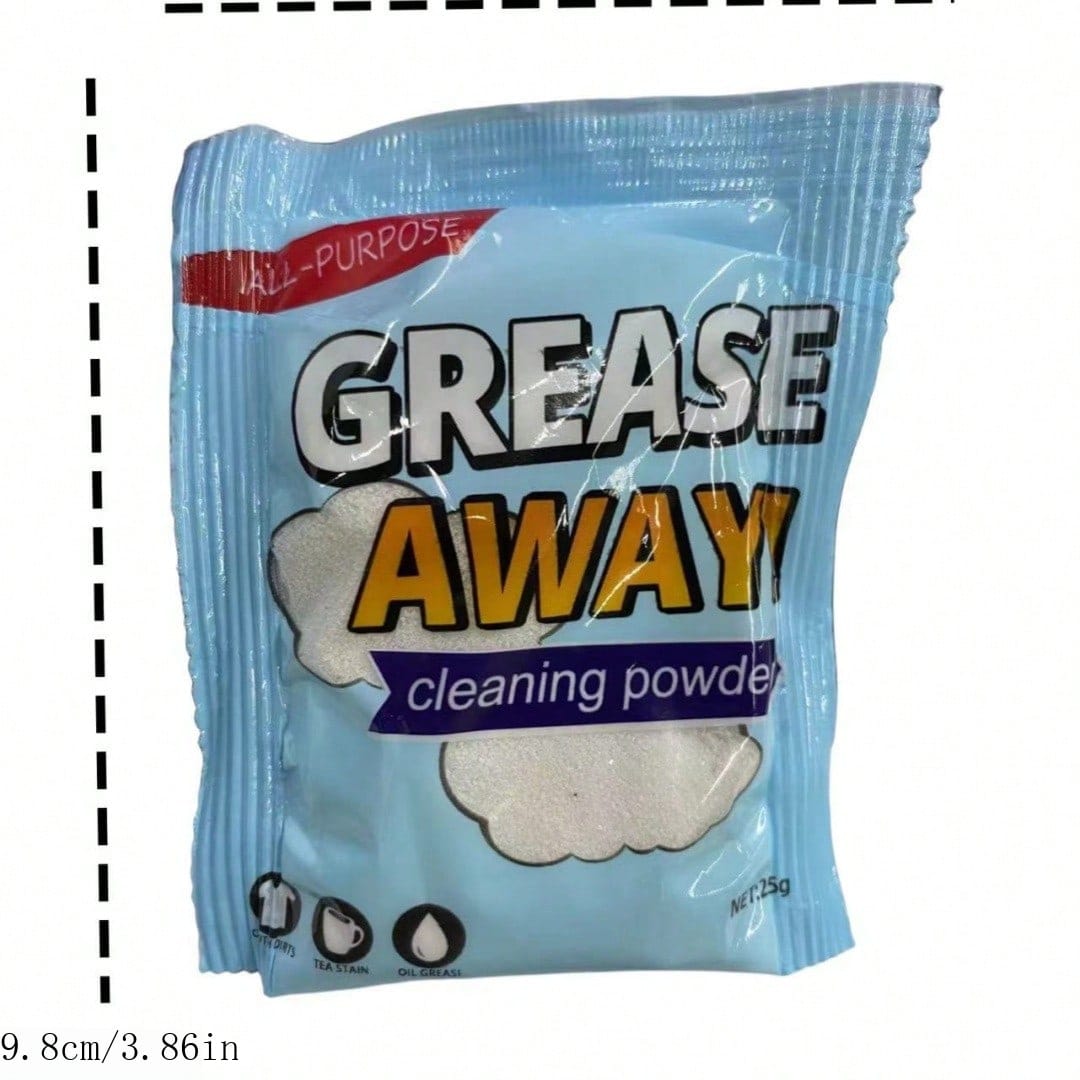 Kitchen Grease Stain Remover Powder Cleaning Agent For Kitchenware And ...