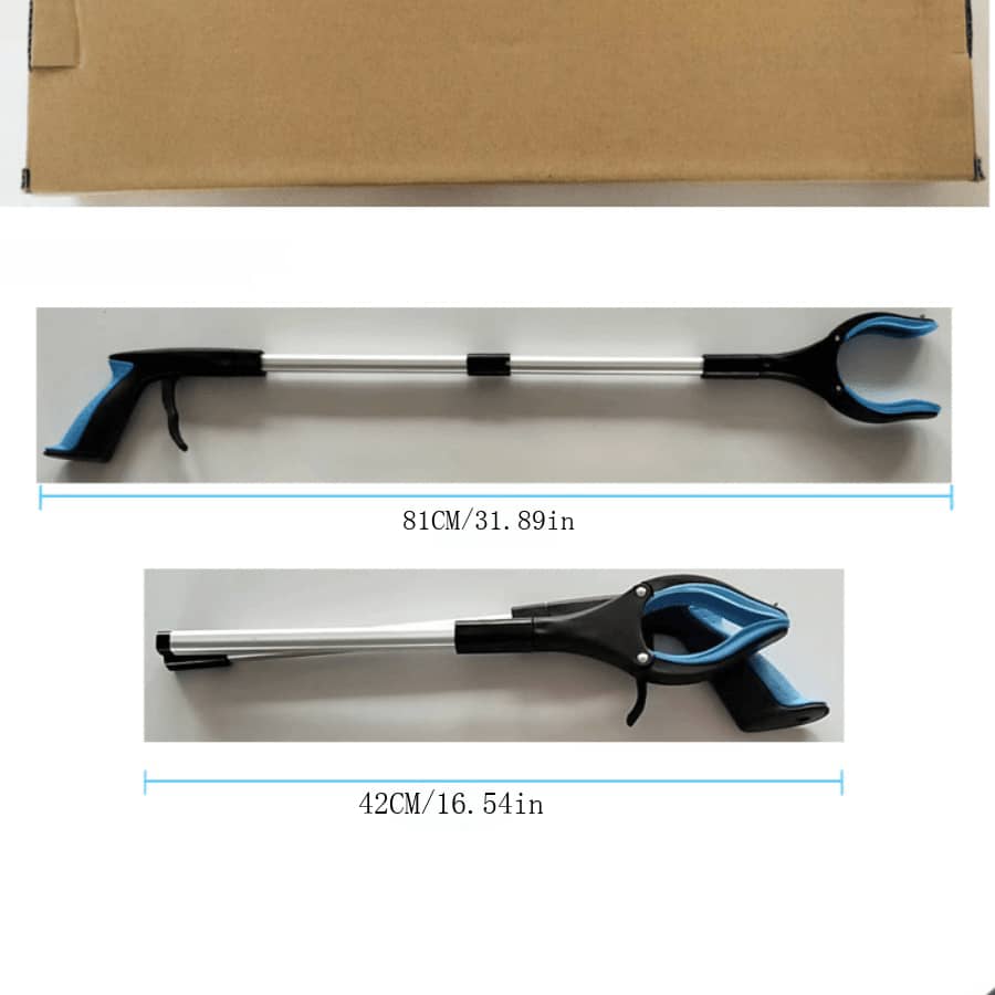 1pc Folding Trash Pickup Grabber, Household Sanitation Clamp Pickup ...