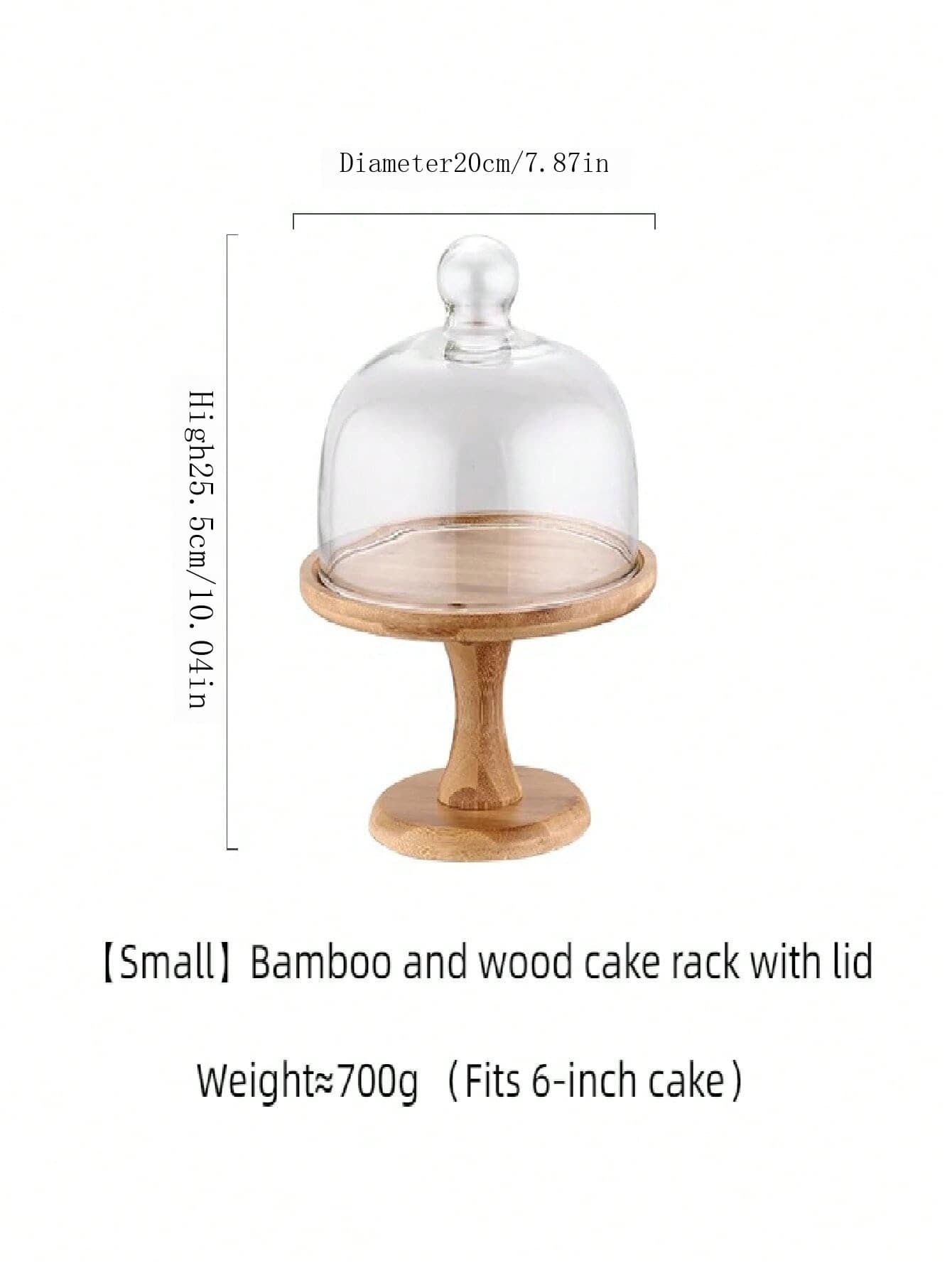 Birthday Cake Display Stand With Cover, Dessert Table With Dome Lid ...