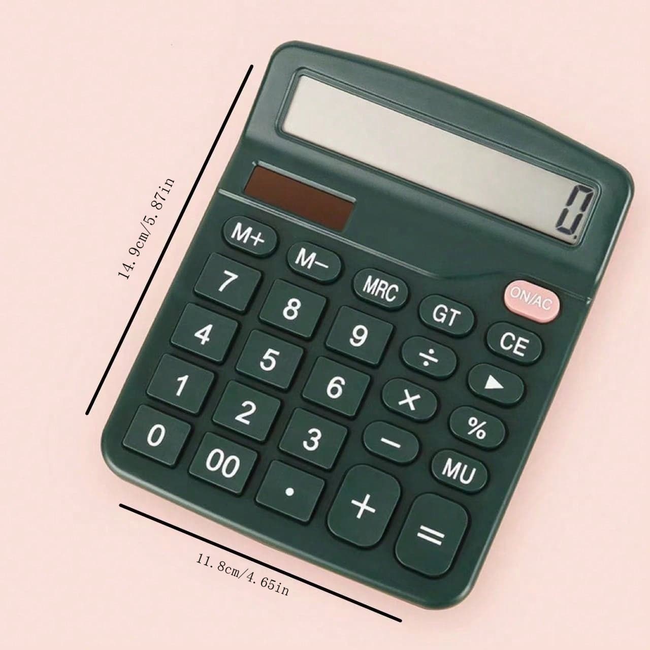 12 Cijfers Zonne-energie Rekenmachine Met Groot Weergave En Dubbel ...