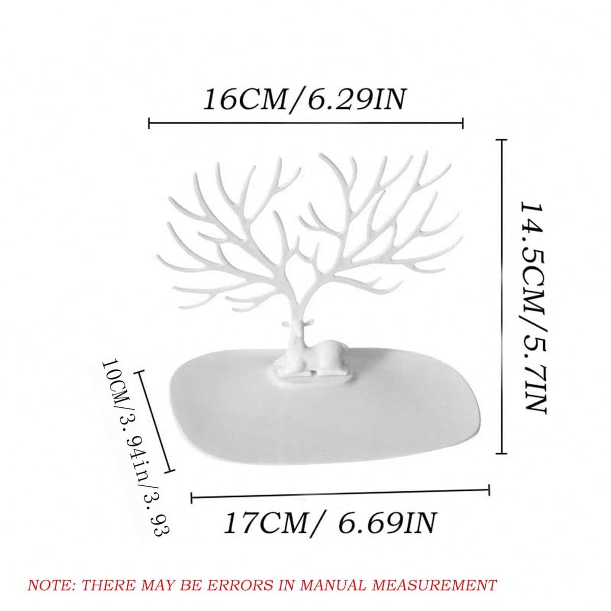 Creative Deer Display Stand Antler Shaped Tree Key Hook For Office ...