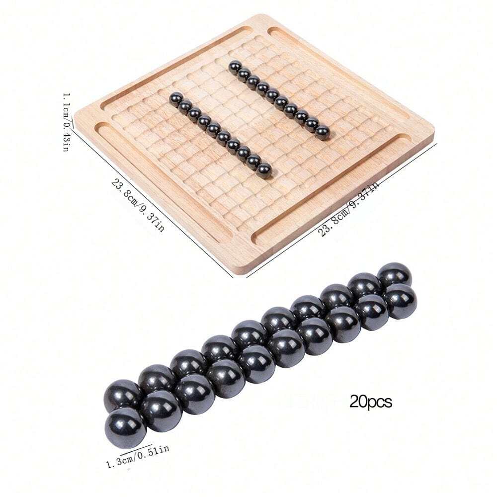 Magnetic Battle Chess Bar Table Game, Minesweeper Magnetic Induction ...