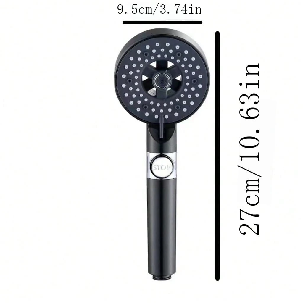 Cross-Border Shower SPA Seven Star Shower Head Multi-Function Booster ...