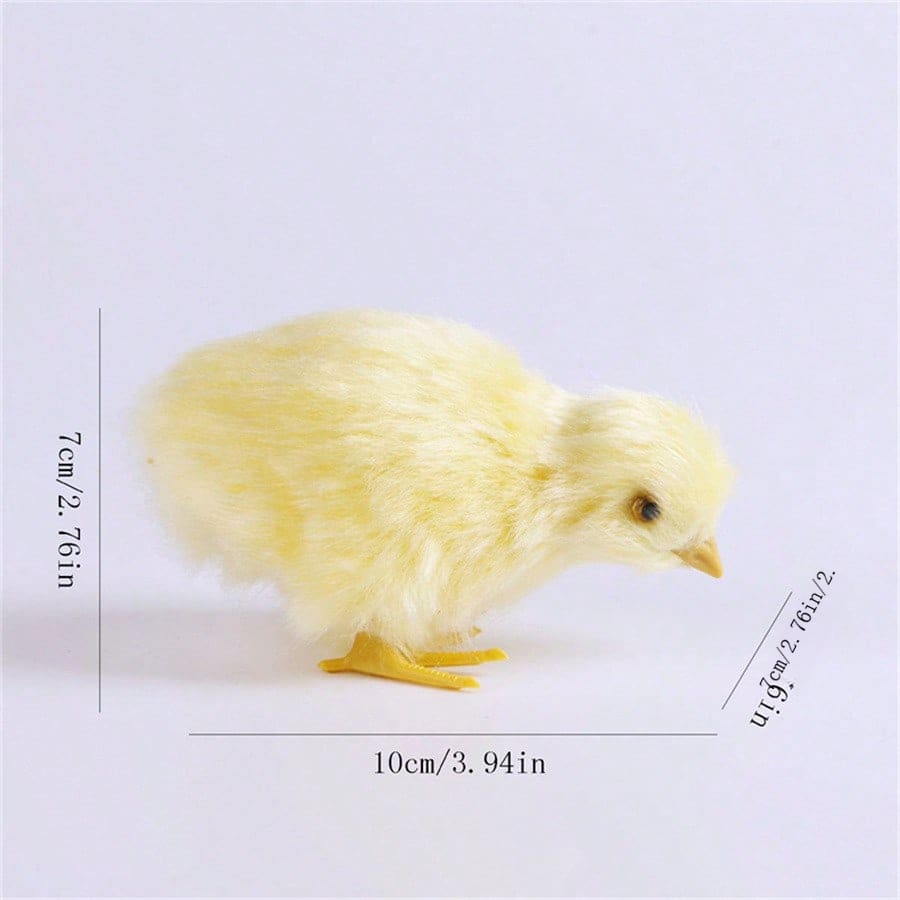 Chicken Decoration, Cute Chicken Statue, Simulate Chicken, DIY ...