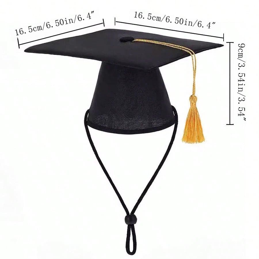 Pet Hat For Graduation, Perfect For Cats And Dogs. Available In ...