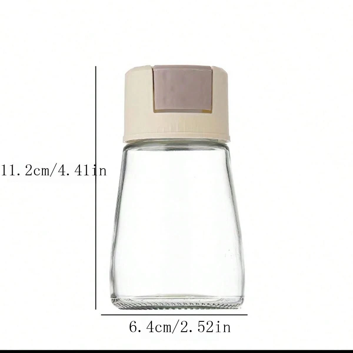 1pc Household Kitchen Measuring Salt & Seasoning Bottle, Quantitative ...