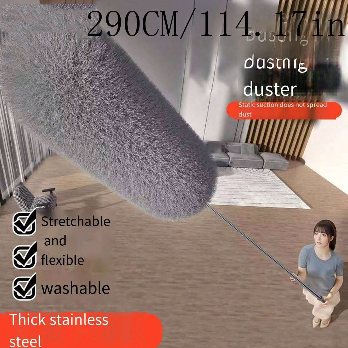 Magic Feather Duster With Static Electricity To Clean Dust And Sweep ...