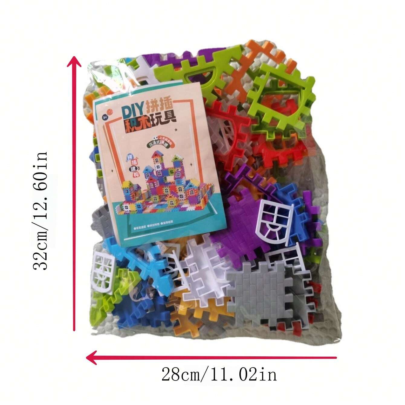 Educational Building Blocks For Children - Large Granules Assembly ...