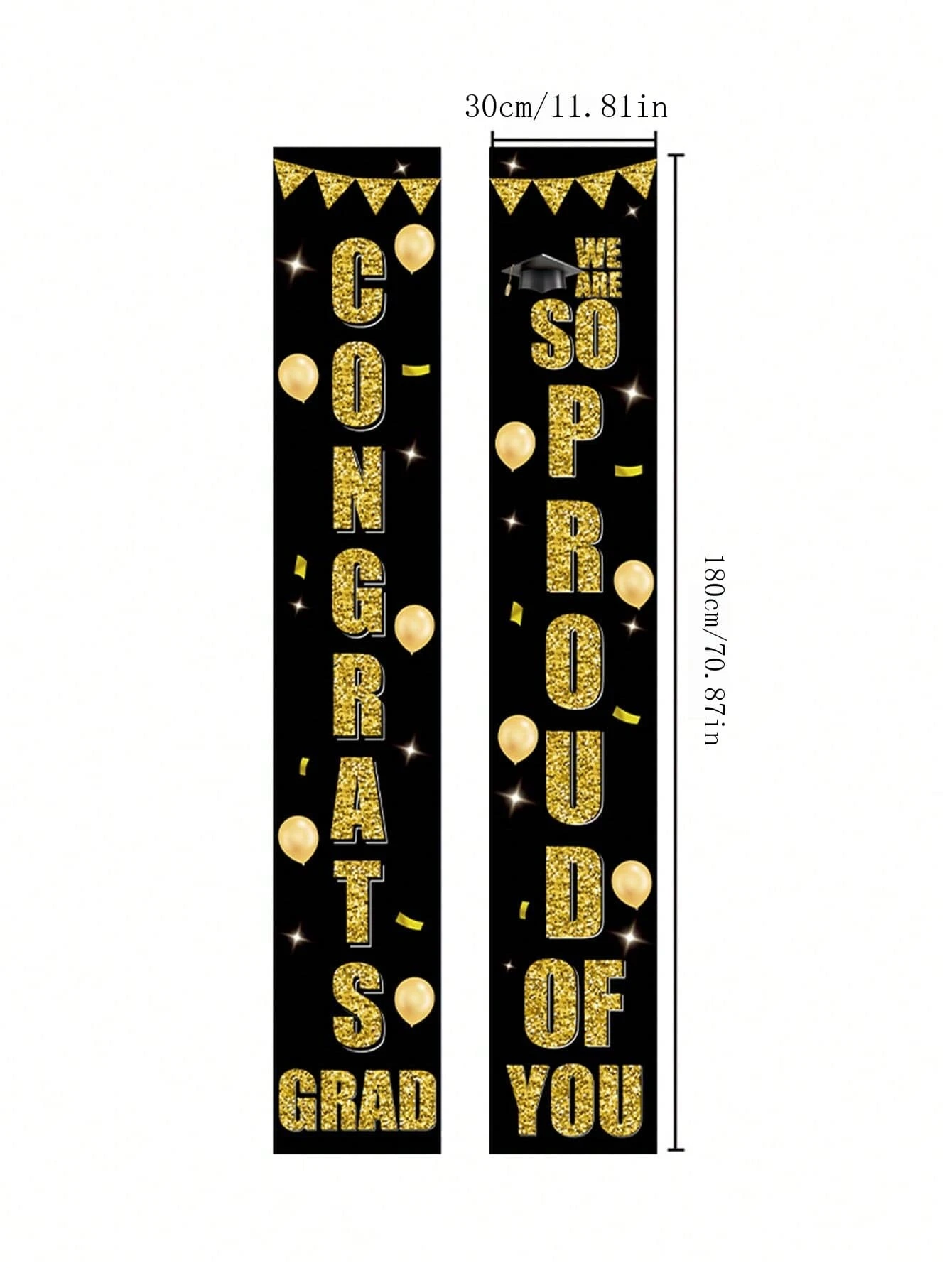 2024 Graduation Decorations Class Of 2024, Congrats Grad Porch Sign ...