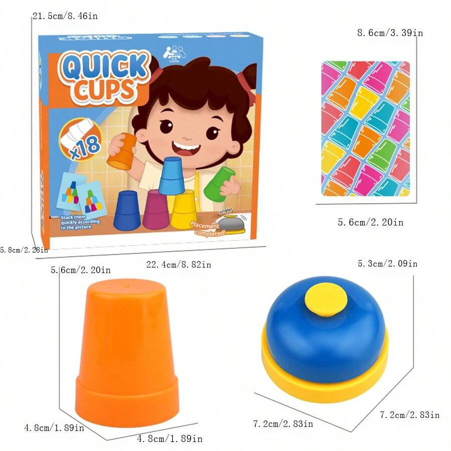 A Speed Stacking Cup Toy, Interactive Desktop Game For Kids | SHEIN USA