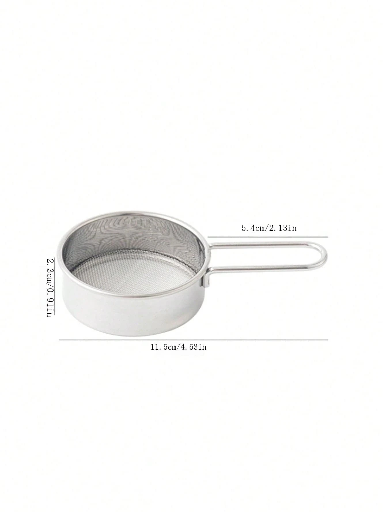 Mini Stainless Steel Flour Sifter, Handheld Powdered Sugar Sifter ...