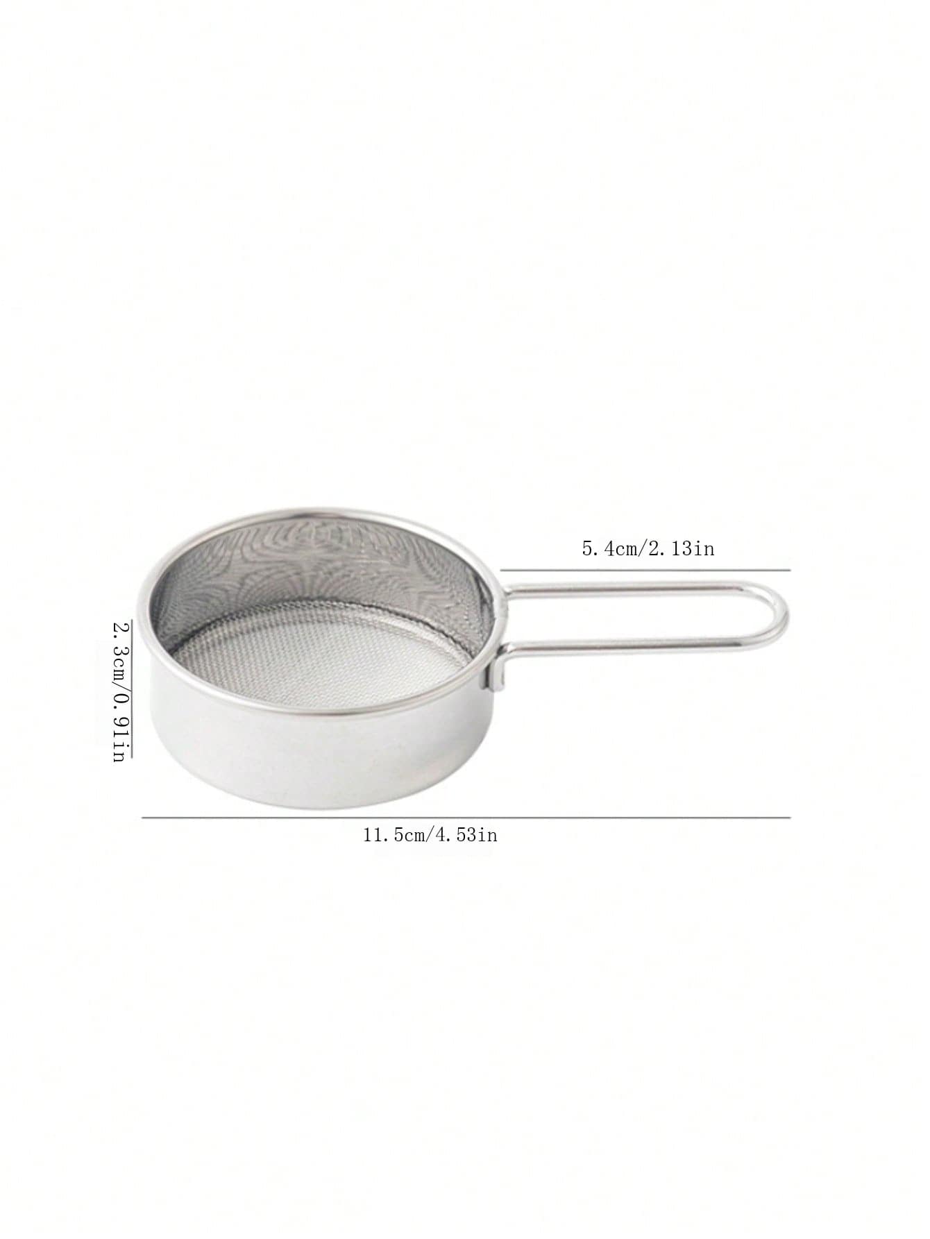 Mini Stainless Steel Flour Sifter, Handheld Powdered Sugar Sifter ...