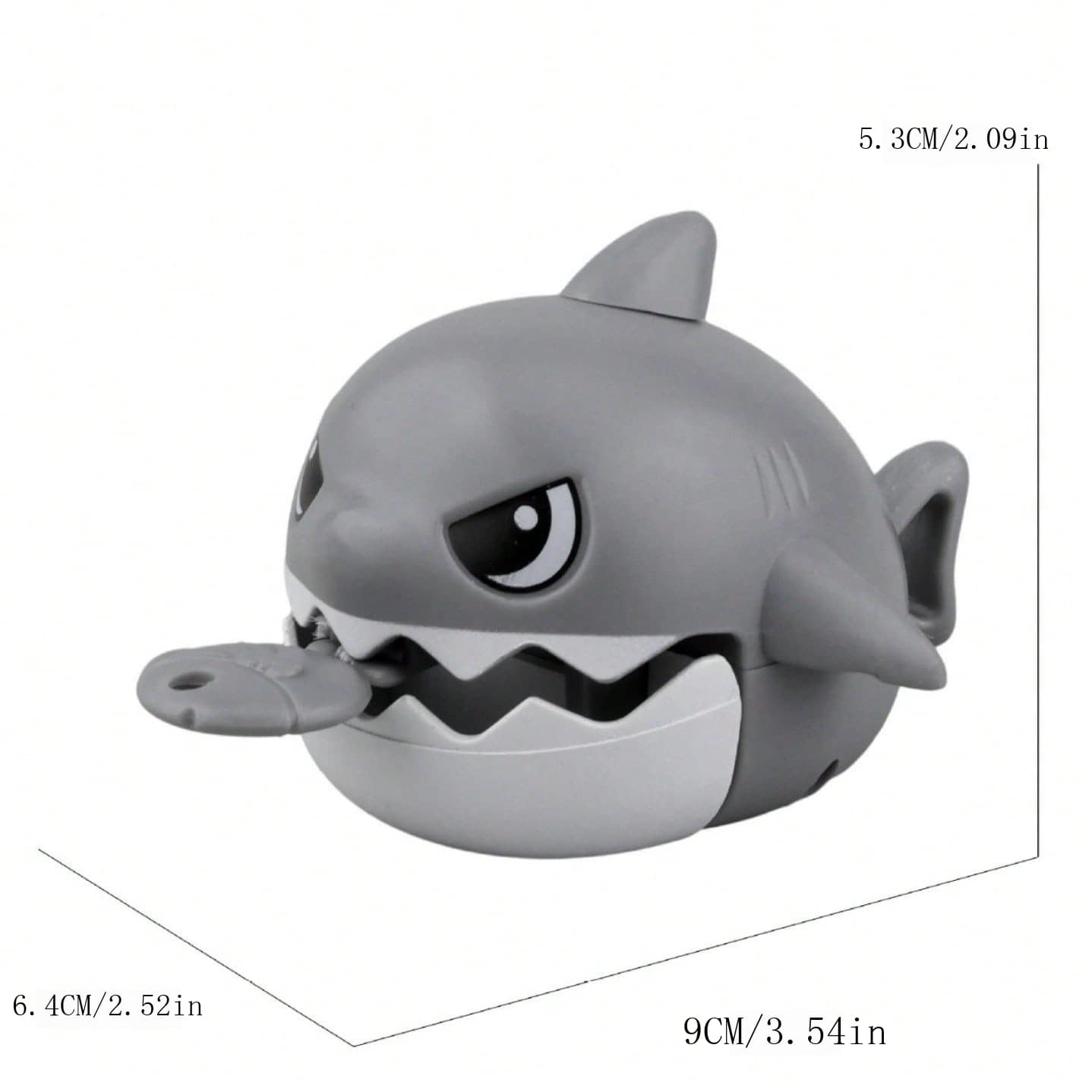 One Cable Operated Little Shark Pendant, Big Fish Eats Small Fish Style ...