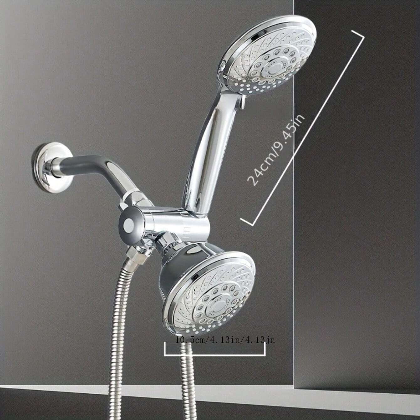 Multi-Functional Concealed Fixed Handheld Booster Showerhead, 5-Speed ...