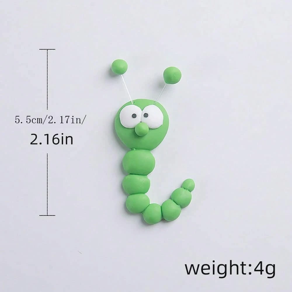 Cute Soft Clay Insect Cake Topper For Baking, Birthday Party And ...