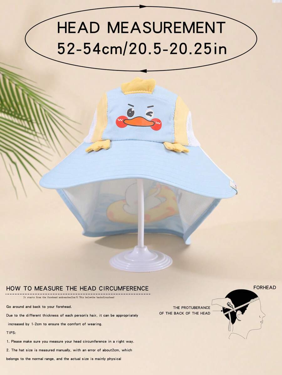 Children Sun Hat Summer Sunscreen Cap Boys Girls Fisherman Cap Baby ...