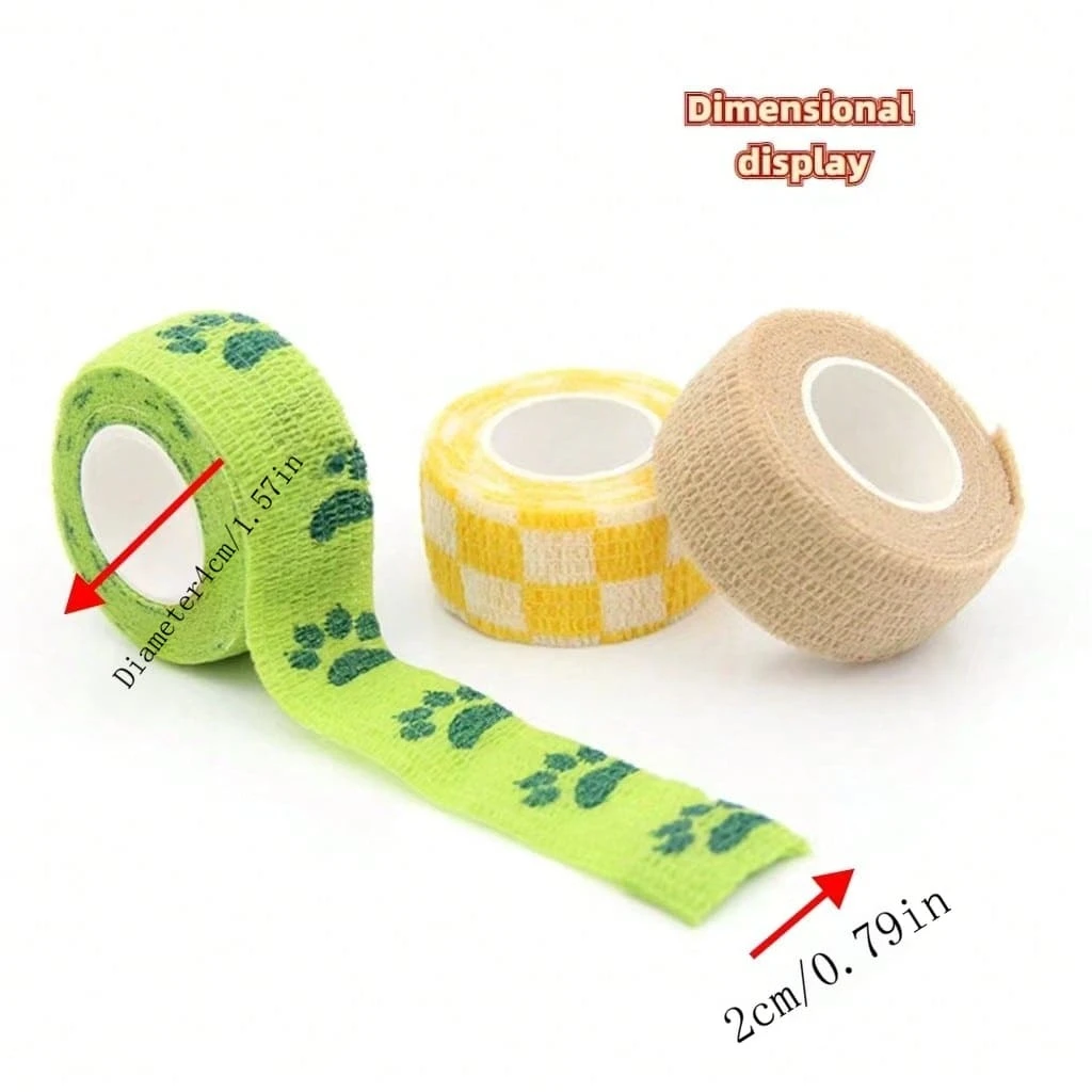10PCS 4meters Cute Cartoon Finger Bandages For Students - Anti-Wear ...