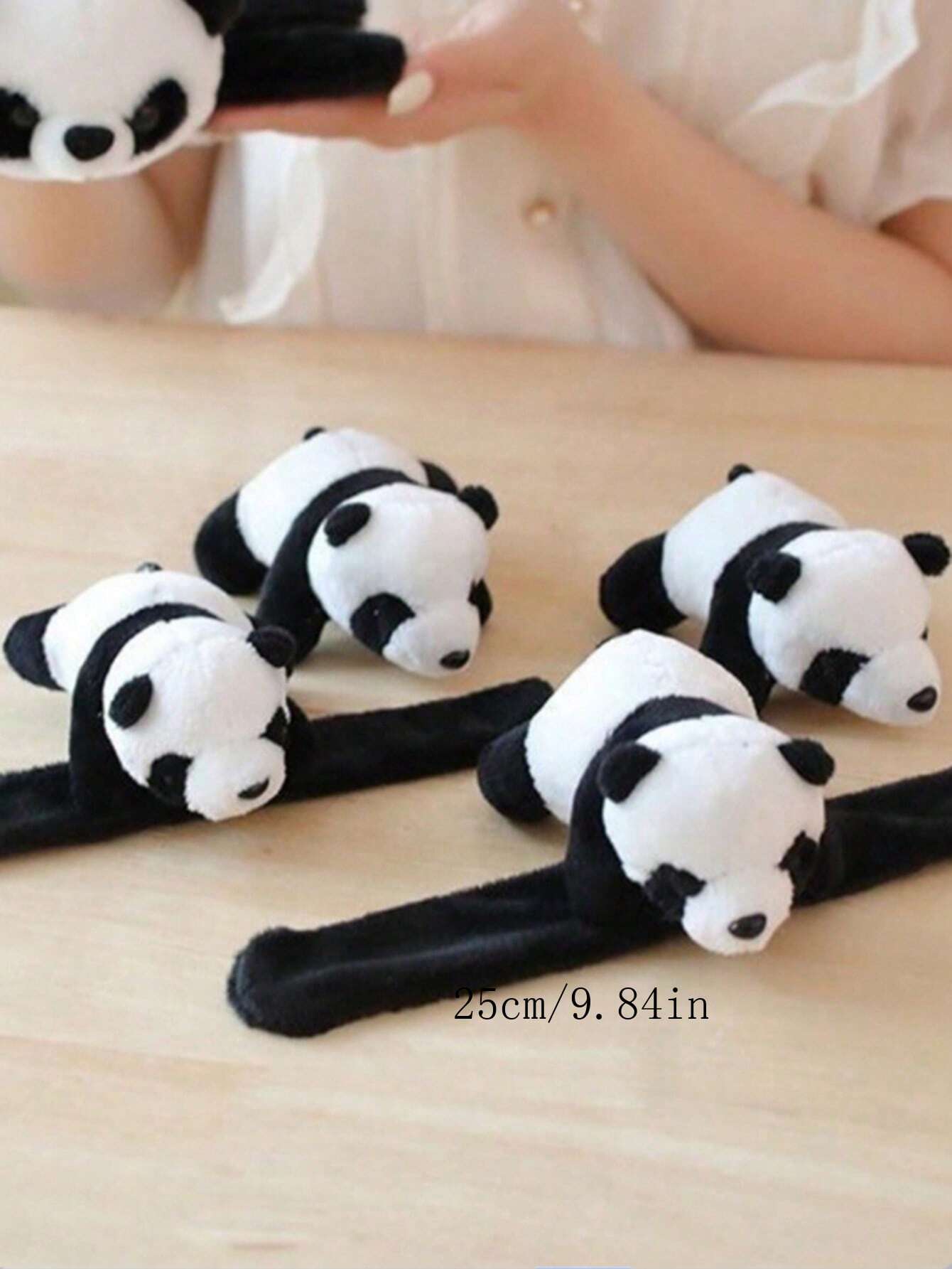 1pc Plush Panda Clap Loop Chengdu Tourism Souvenir Wholesale Wrist Clap ...