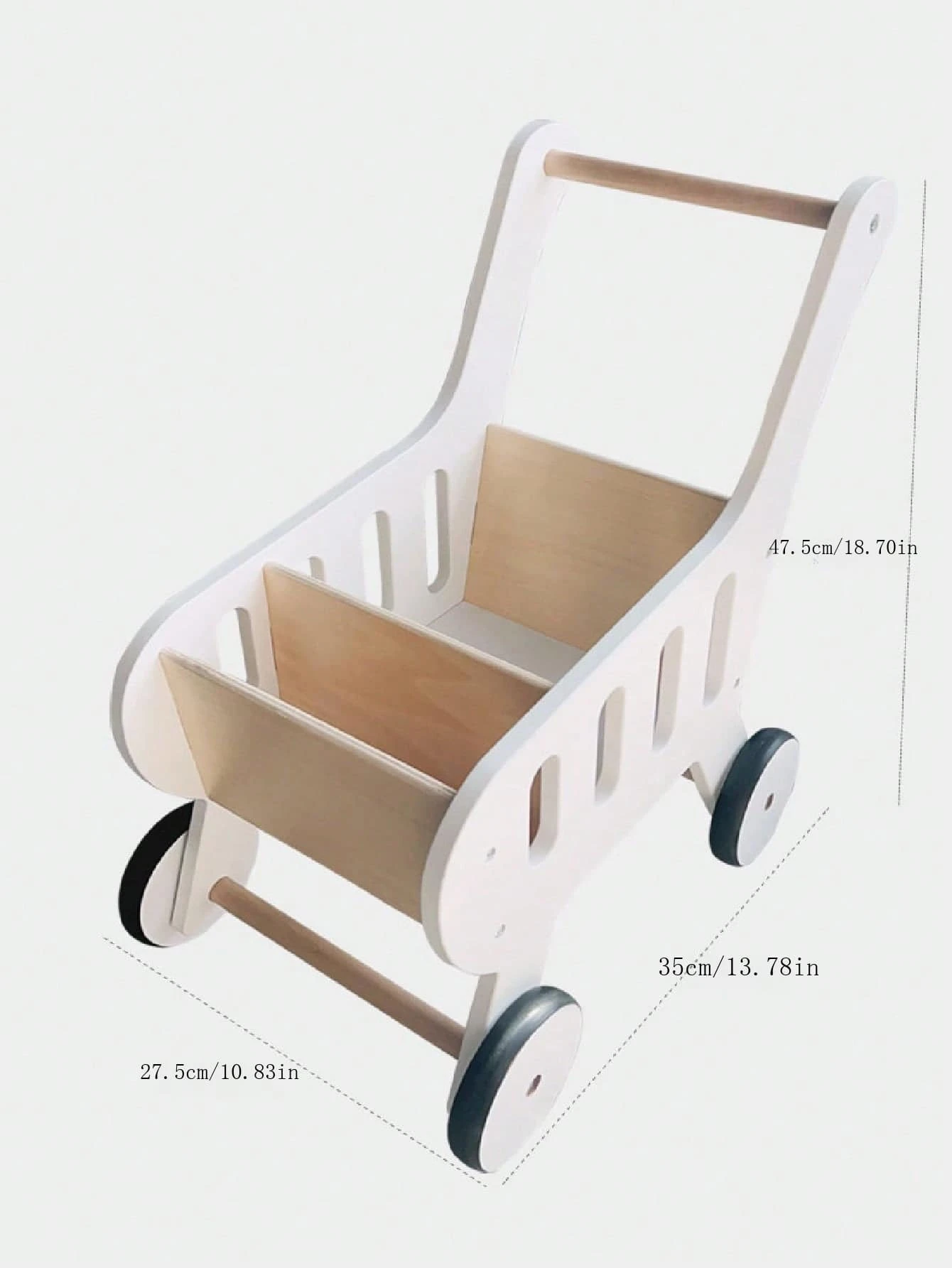 Un Coche de Juguete de Madera Ensamblado para Caminar Hecho de Madera ...
