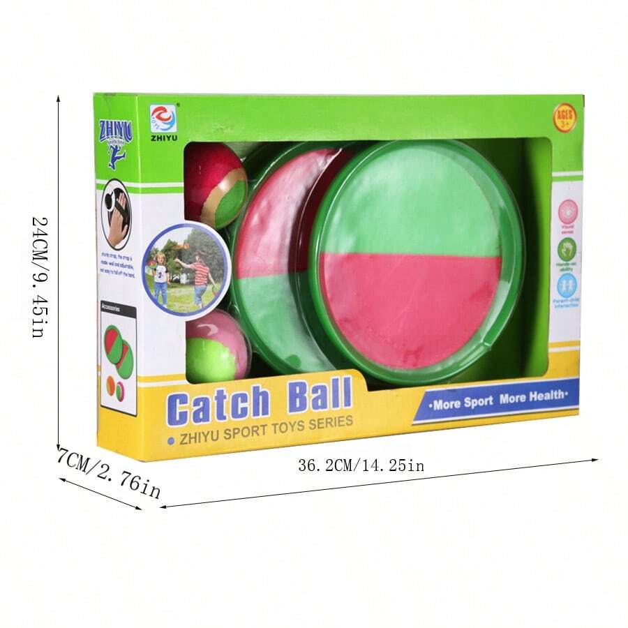 Kids Suction Ball Throwing Game Parent-Child Interactive Target Paddle ...