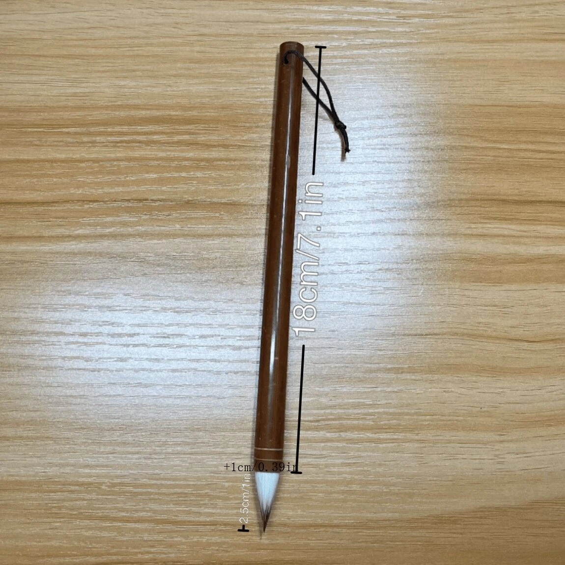 1pc Professional High-Grade Calligraphy Brush With Garlic-Shaped ...