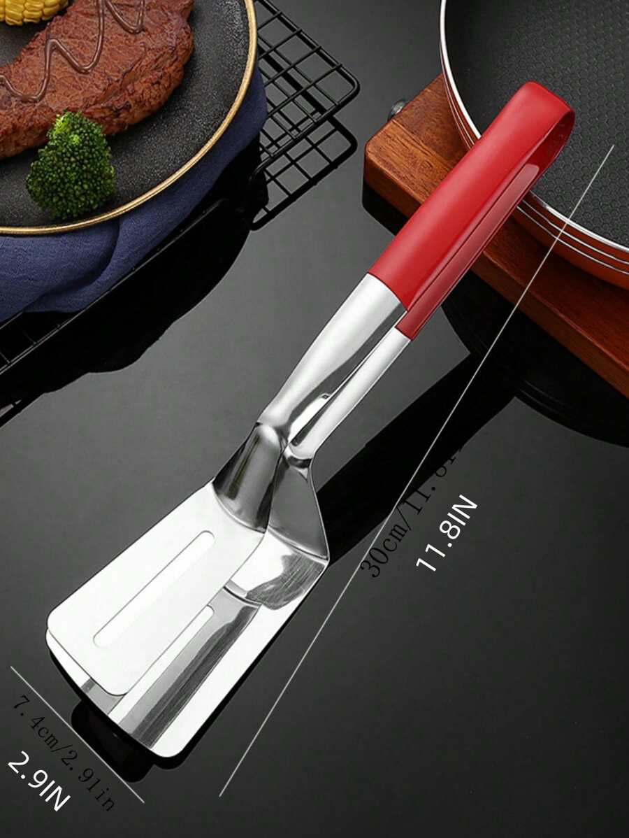 Stainless Steel Grill Clamp, Food Flip Shovel Clip, Multifunctional ...