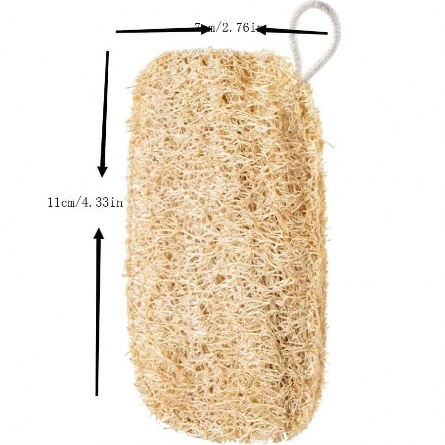Natural Loofah Dishwashing Cloth, Made From Homegrown Loofah, Ideal For ...