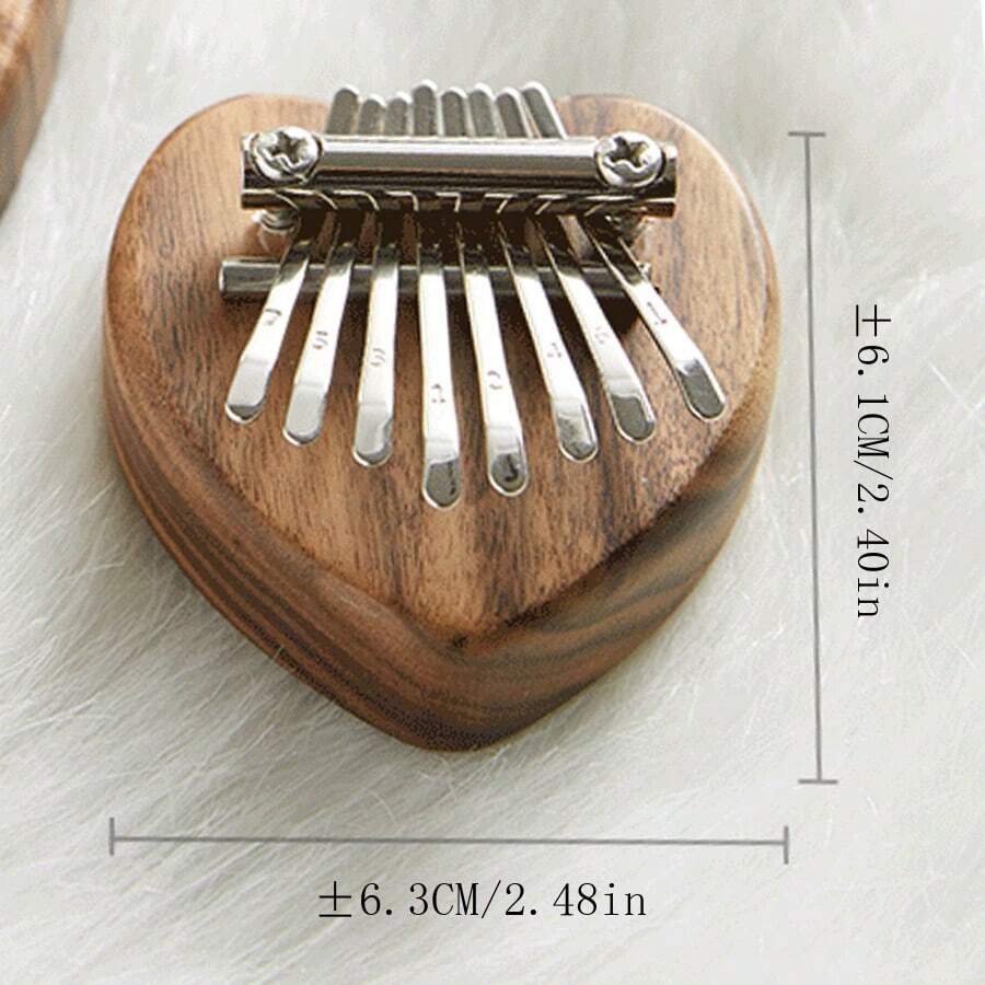 Mini 8-Tone Kalimba Thumb Piano Finger Piano Music Instrument As Gift ...