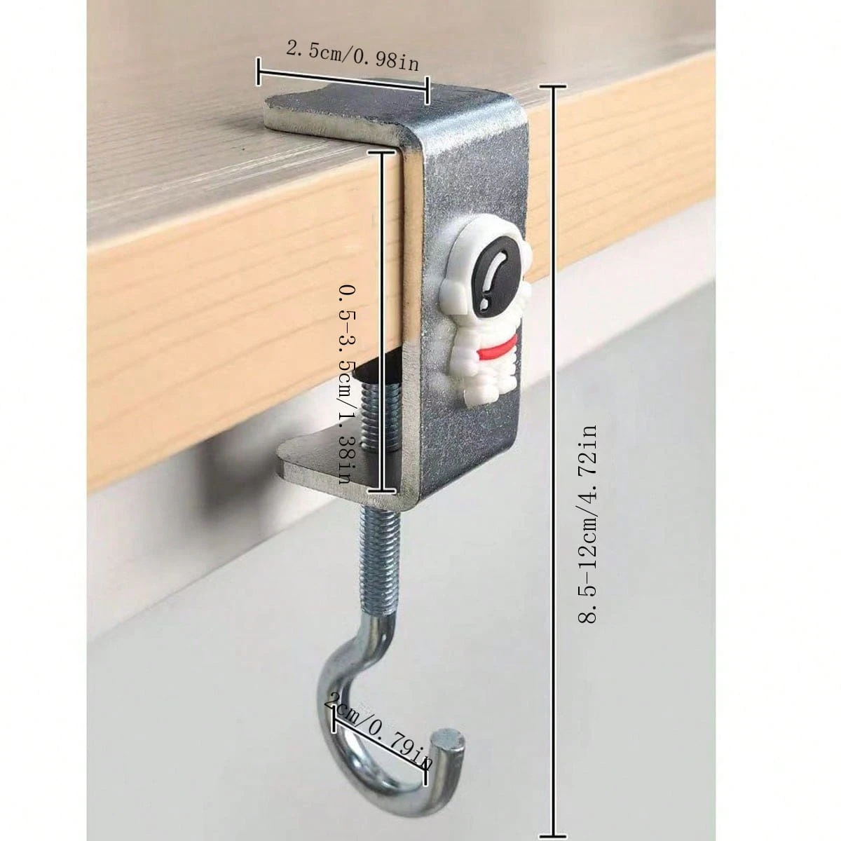 Backpack Hook Table Edge Artifact Classroom Hook Dormitory Backpack ...