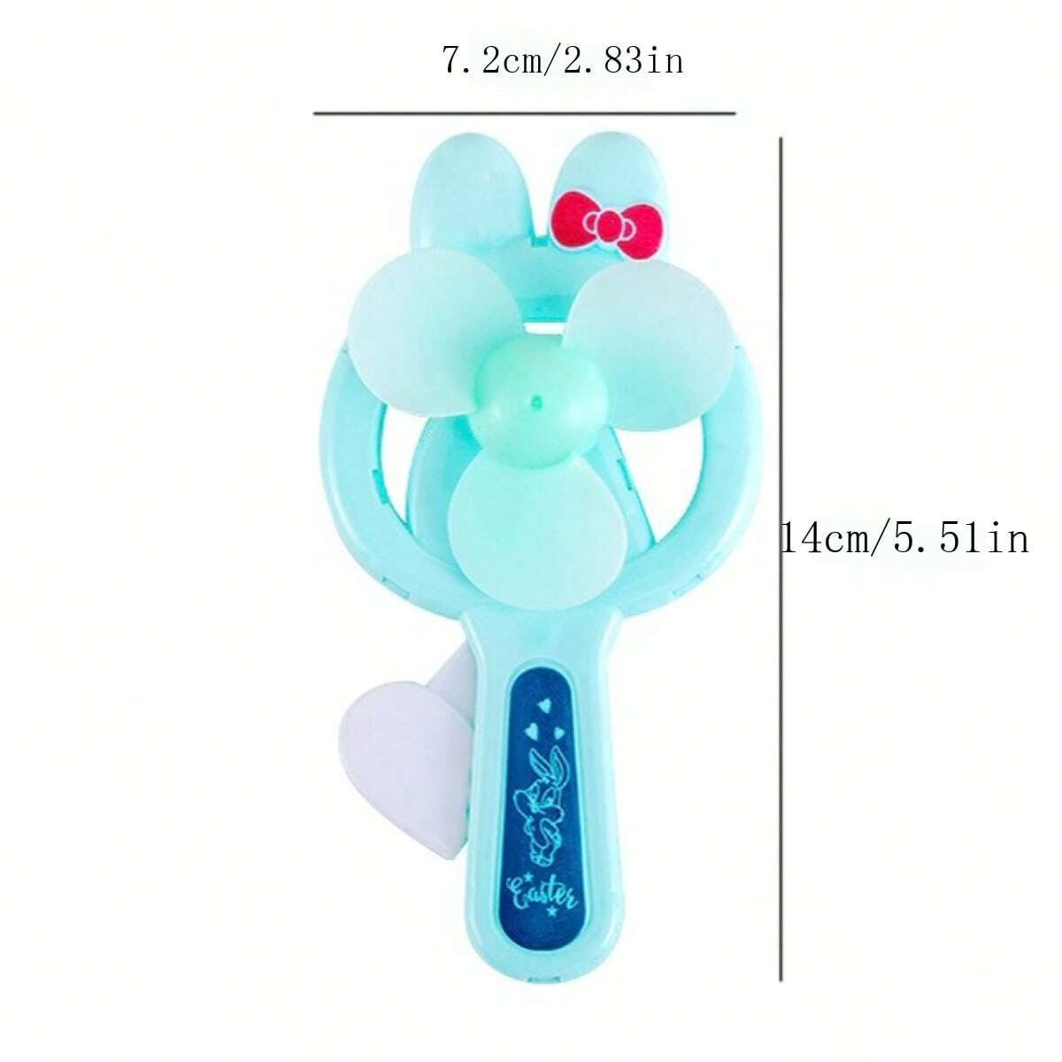 3pcs Hand-Press Mini Cartoon Fan, Fun And Beautiful Toy, Lovely Fan Toy ...