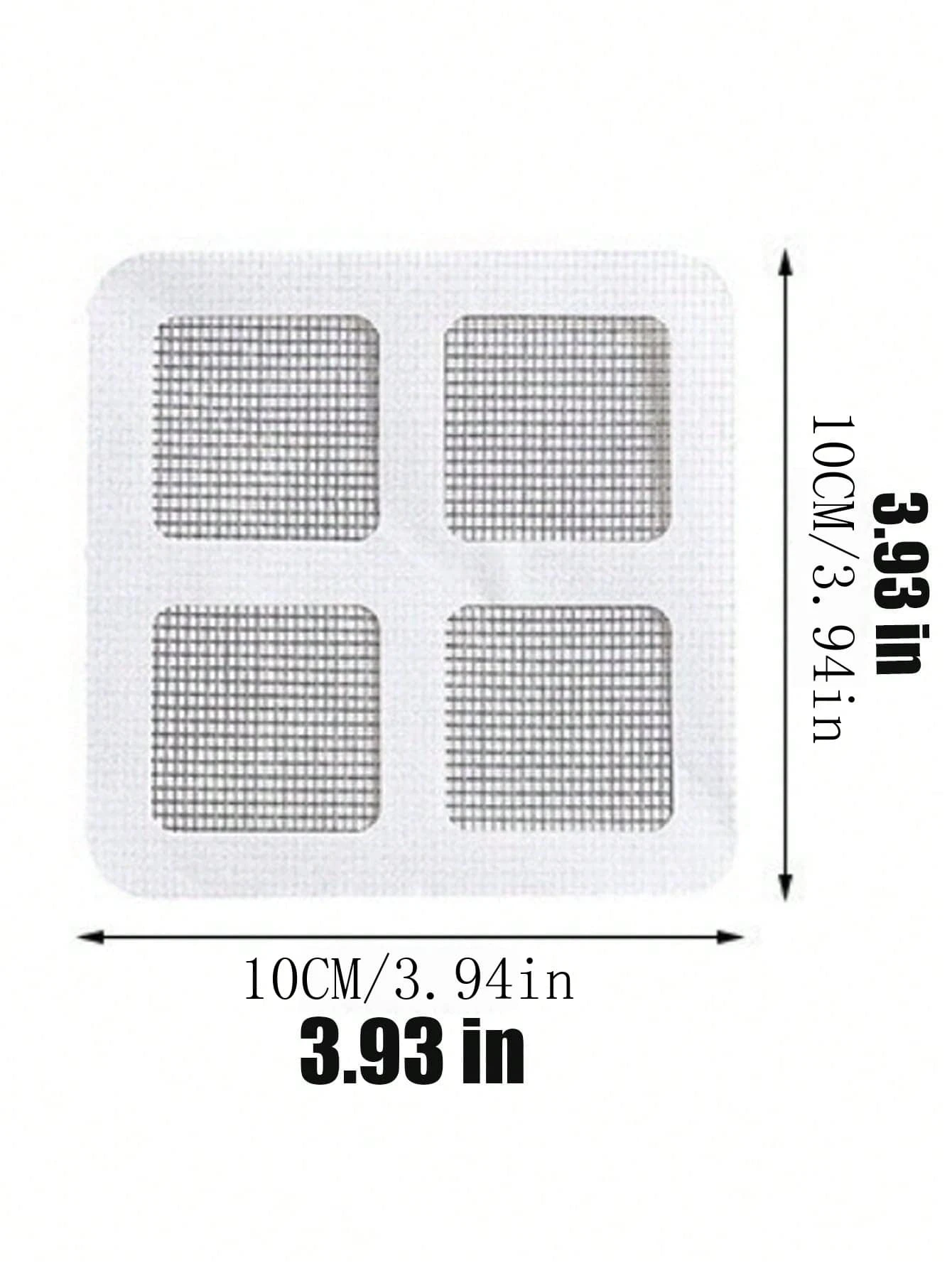 12pcs Self-Adhesive Window Screen Repair Patch Kit Cuttable Mesh Patch ...