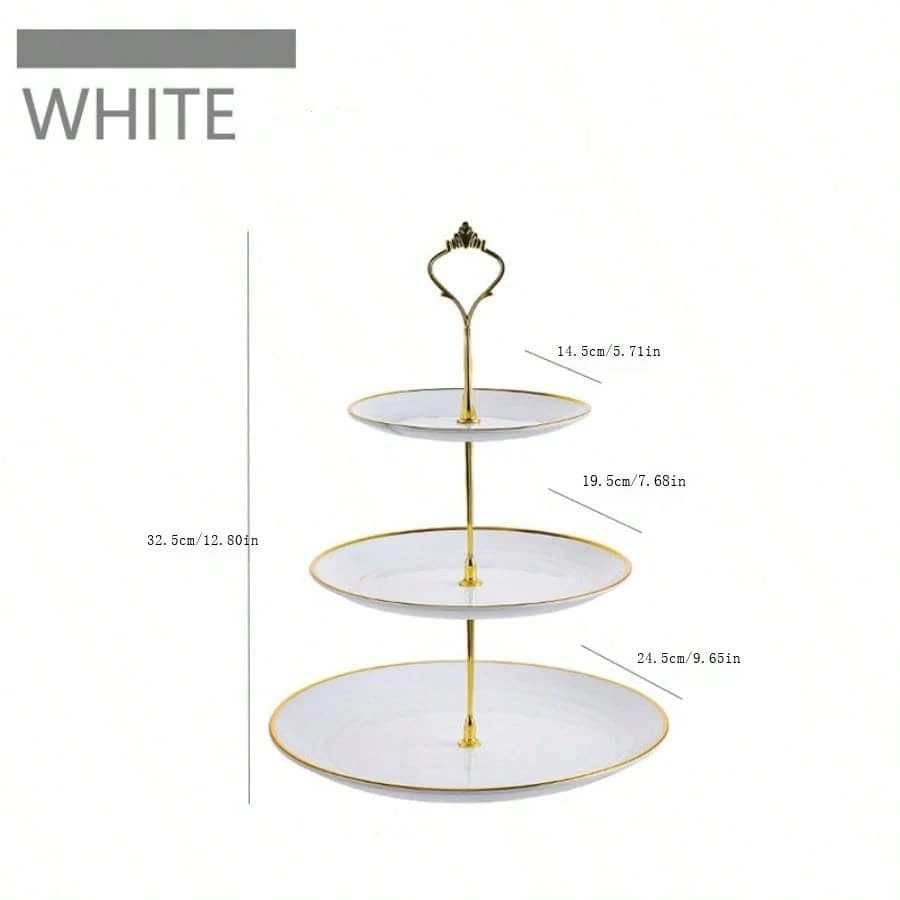 Nordic Style Dessert Rack Multilayer Dessert Tray Luxury Candy Tray ...