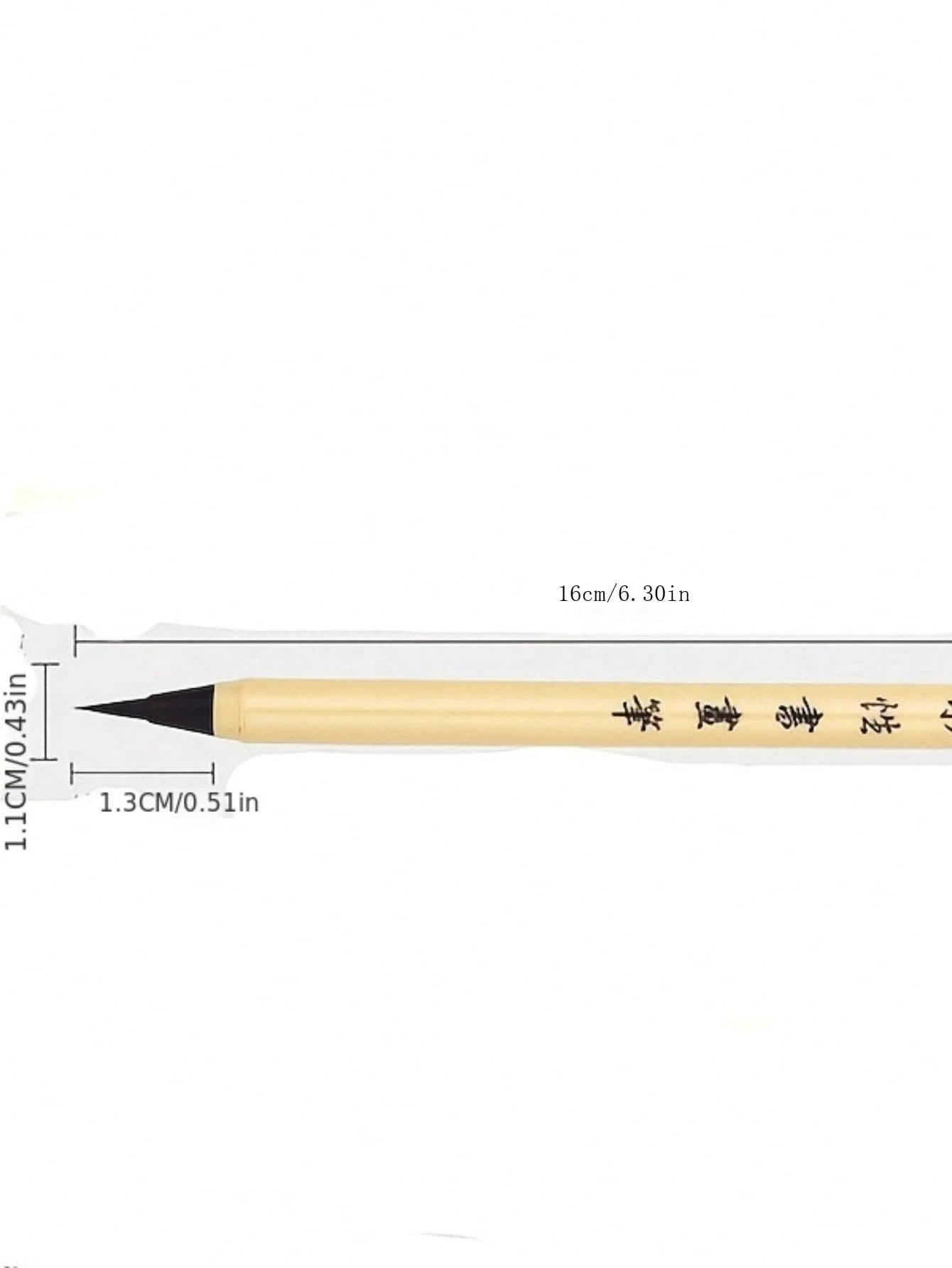 Water Brushes For Calligraphy Writing, Soft Thin Tip Watercolor Brush ...