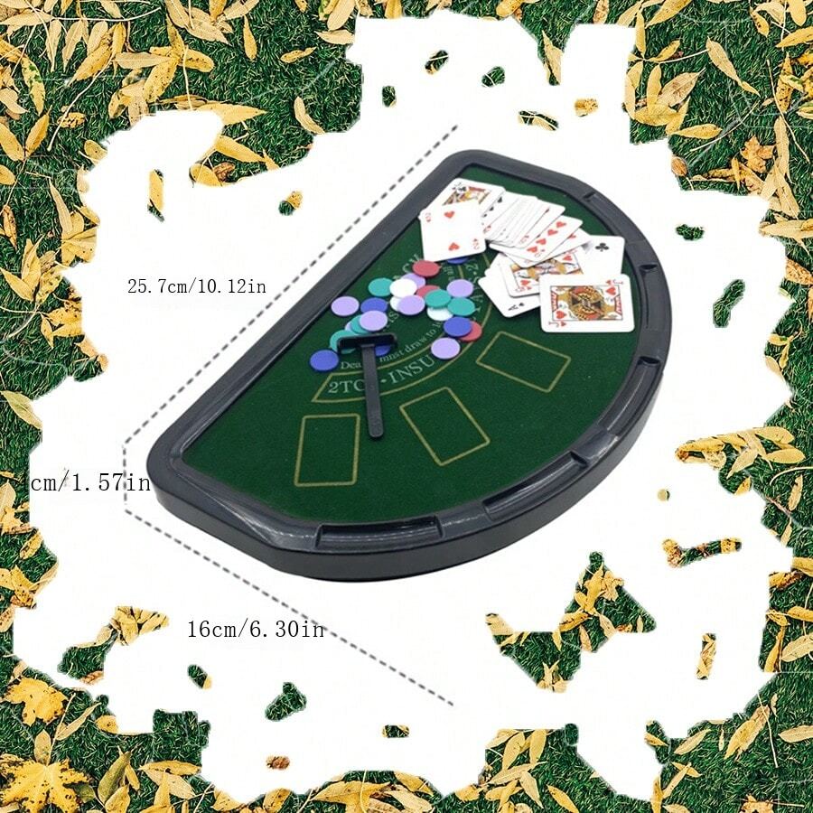 1PC Mini Baccarat Poker Table, Popular Party Games, Drinking Games, And ...