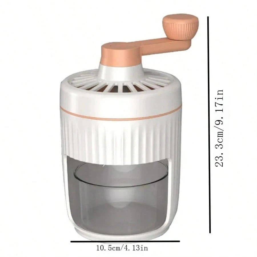 1PC Home Mini DIY Manual Crank Ice Breaker, Milkshake Making Smoothie ...