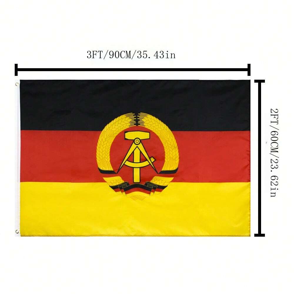 German Democratic Republic GDR Flag Of East Germany Garden Outdoor ...