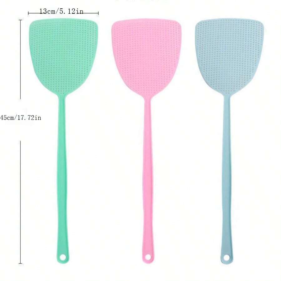 1pc Fly Swatter, Thick & Durable Plastic Swatter To Kill Flies And ...