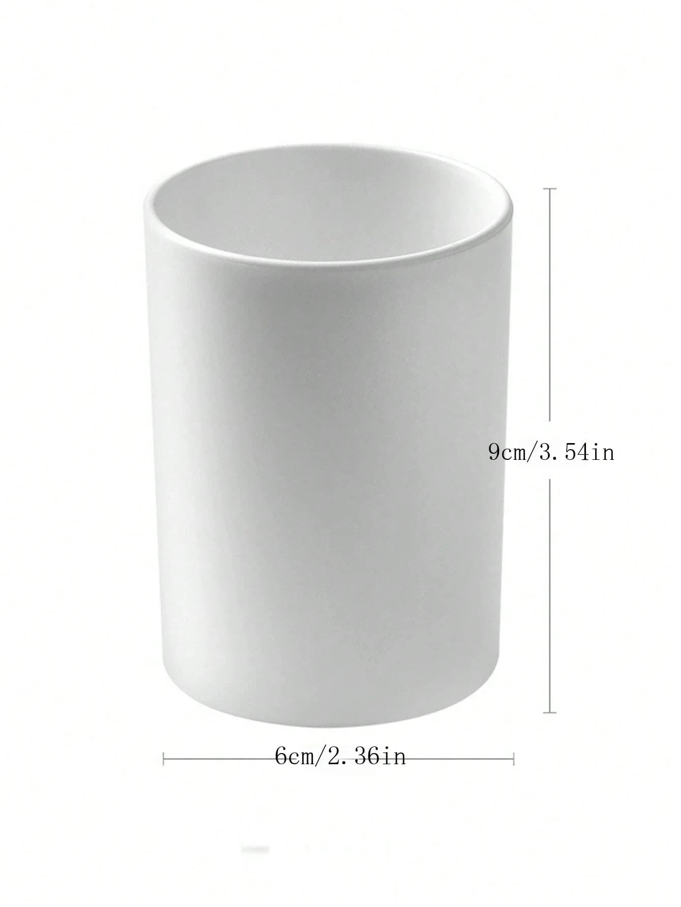 White Simple Daily Use Bathroom Rinse Cup | SHEIN USA