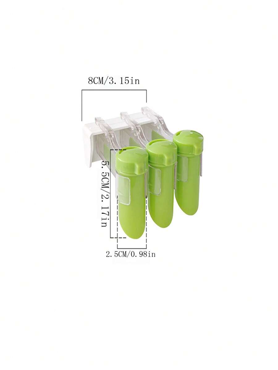 1pc Kitchen Seasoning Bag Organizer Rack, Wall Mountable Condiment ...