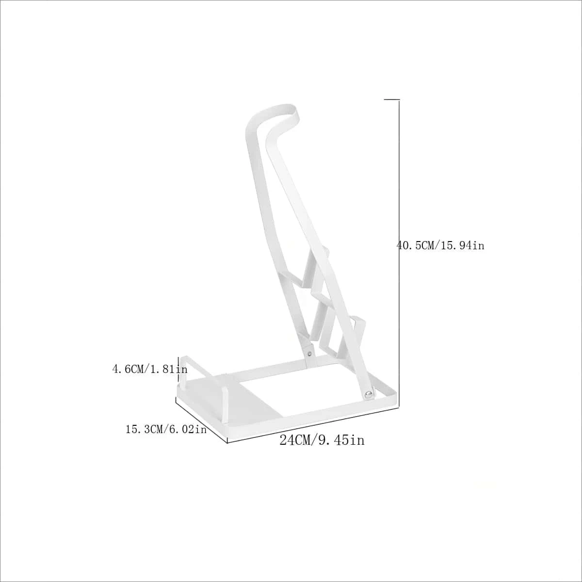 Universal Metal Vertical Vacuum Cleaner Storage Rack Mini Foldable ...