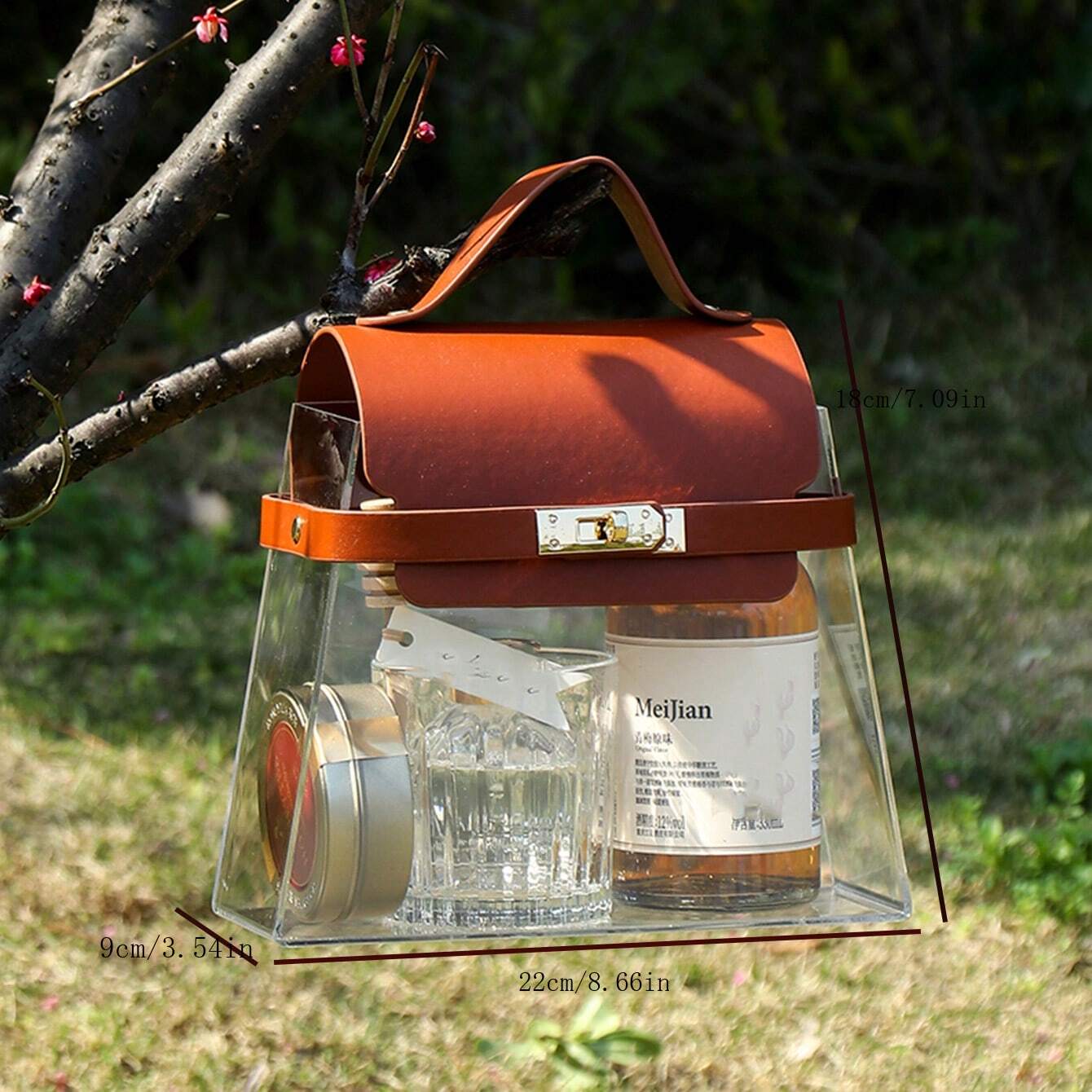 Acrylic Wedding Favor Box Candy Box Return Gift Box Transparent Gift ...