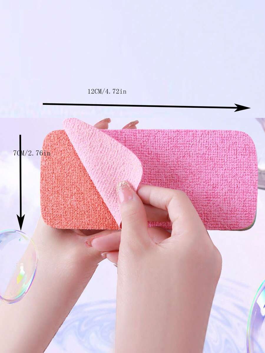 Rainbow Colored Reusable & Thick Multi-Layer Dishcloth, Kitchen ...